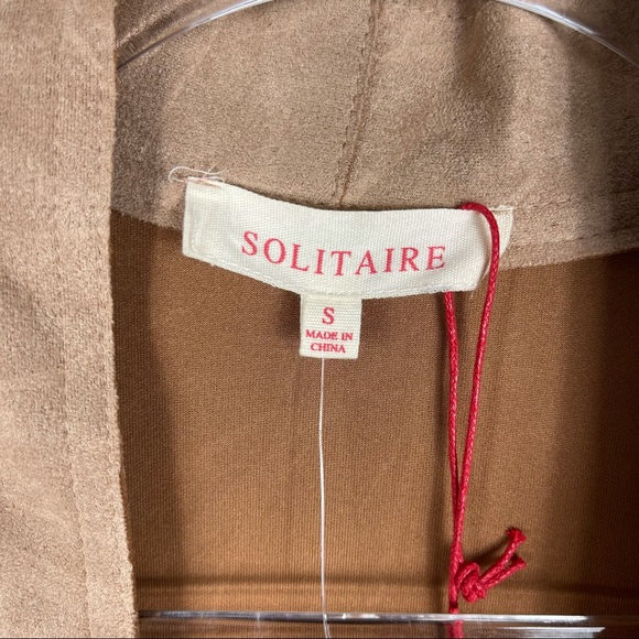 Solitaire | Jackets & Coats | Anthropologie Solitaire Faux Suede Jacket ...